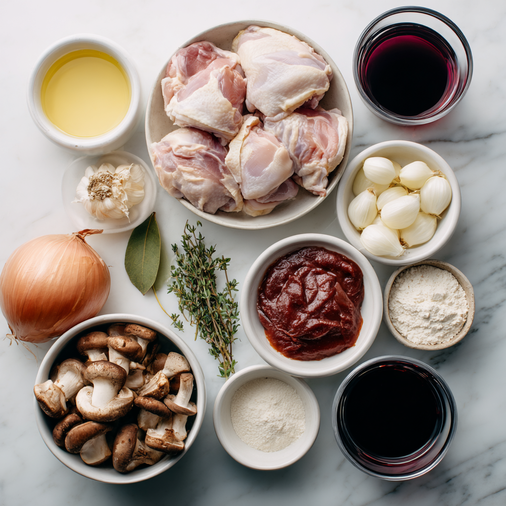 Slow Cooker Coq au Vin (Easy French Comfort Food!) - Foodie Ripple