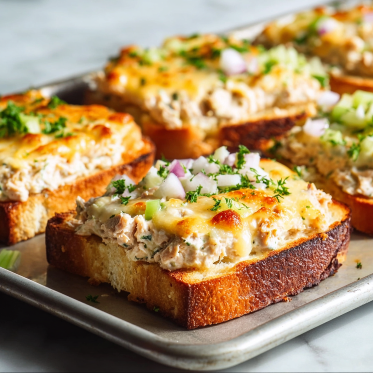 Sheet Pan Tuna Melts (Easy Oven Method for Busy Nights) - Foodie Ripple